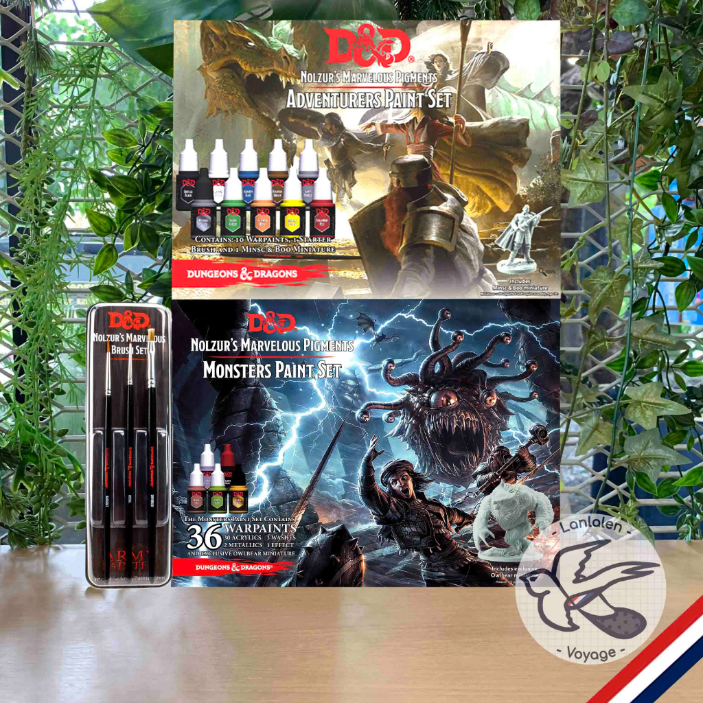 The Army Painter D&D Adventurers Paint Set / Monster Paint Set ...