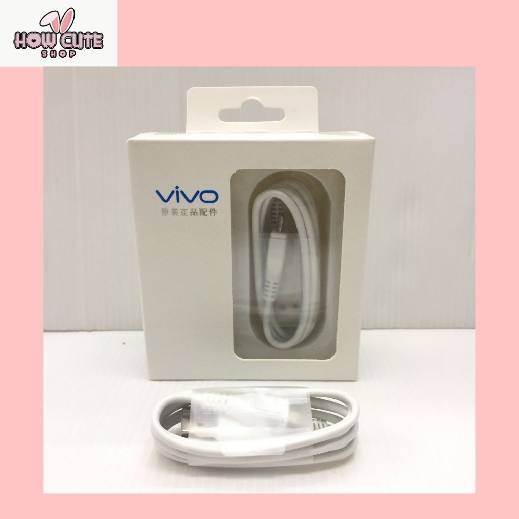 สายชาร์จ ViVO 2A แท้ รองรับ VIVO V9 V7+ V7 V5s V5Lite V5Plus V5 V3Max V3 Y85 Y81 Y71 MICRO USB ...