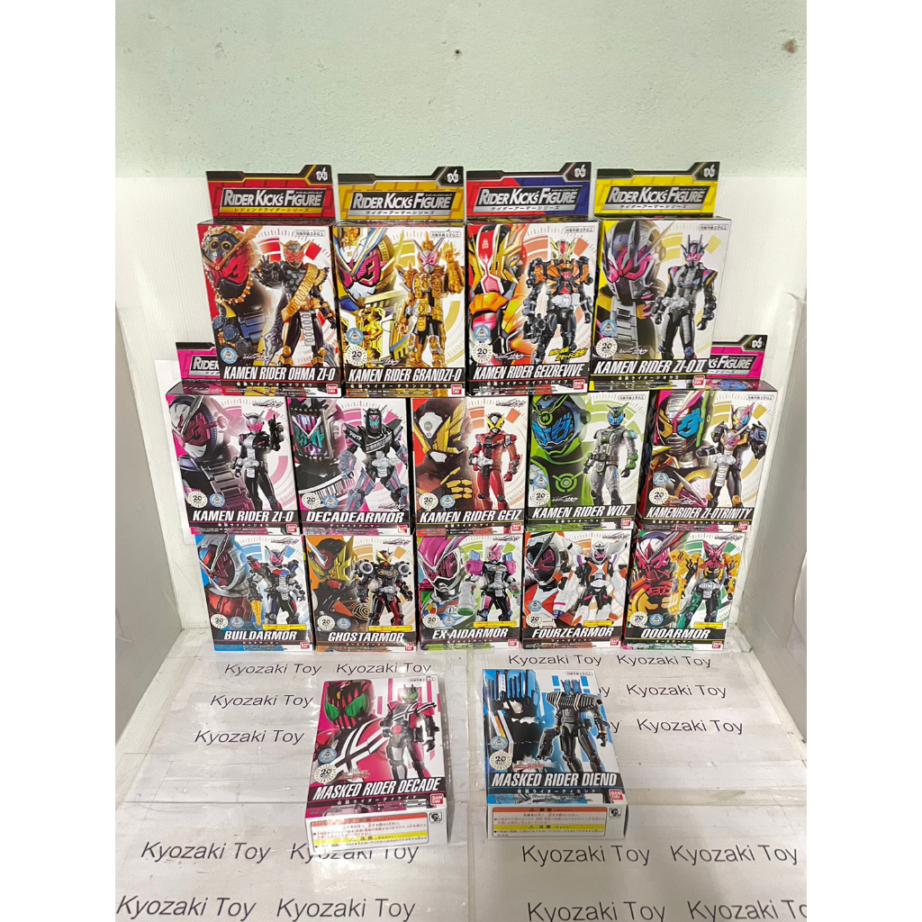 RKF Kamen Rider Zi-O จิโอ Rider Kick Figure เลือกแบบได้ครับ 3/3 ...