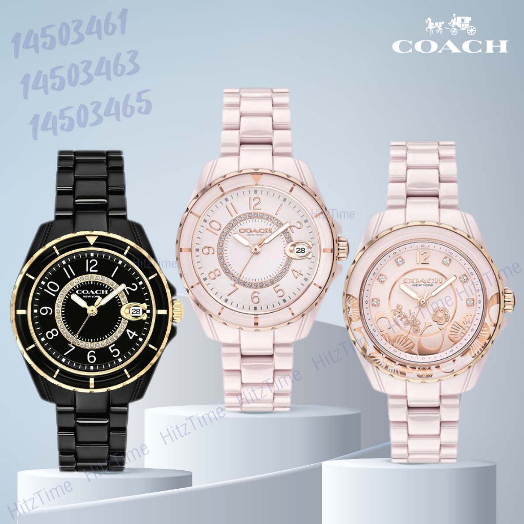 นาฬิกา COACH นาฬิกาข้อมือผู้หญิง แบรนด์เนม ของแท้ รุ่น 14503463 ...