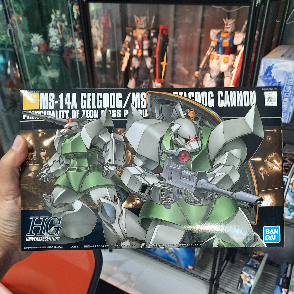 Bandai HGUC 1/144 MS-14A Gelgoog / MS-14C Gelgoog Cannon | Shopee Thailand