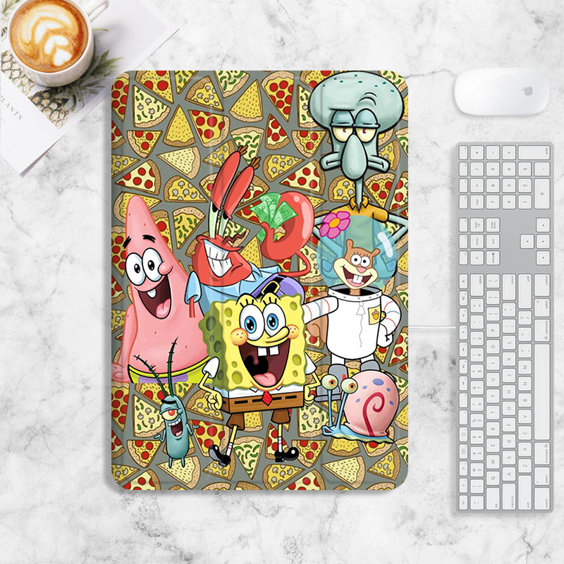SpongeBob SquarePants เคส iPad mini1/2/3/4/5/6 air4/5 เคสไอแพด 10.2 ...