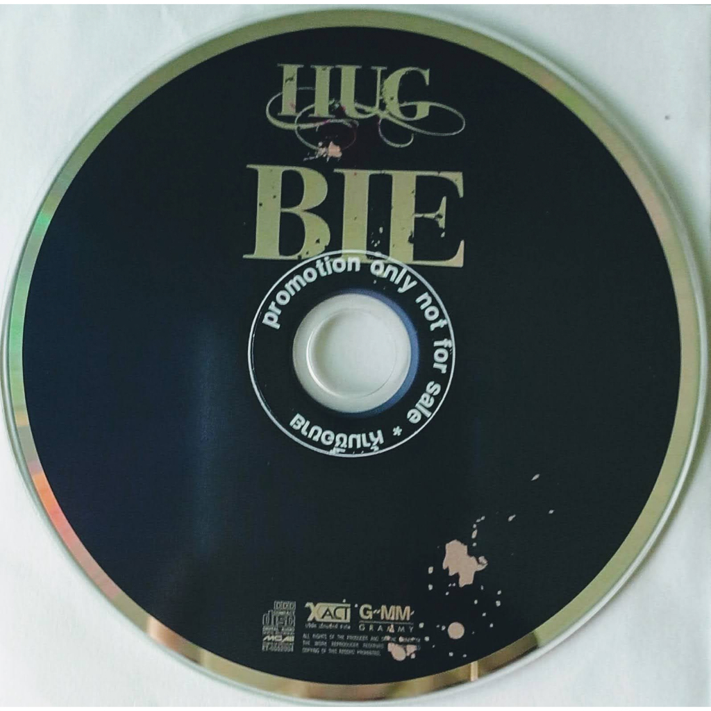 CD (Promotion) บี้ สุกฤษฎิ์ วิเศษแก้ว อัลบั้ม Hug Bie (เฉพาะแผ่นซีดี) | Shopee Thailand