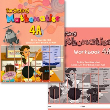 📐หนังสือเลขประถม P4A 🧮 TARGETING MATHEMATICS 4A SERIES #approved book ...