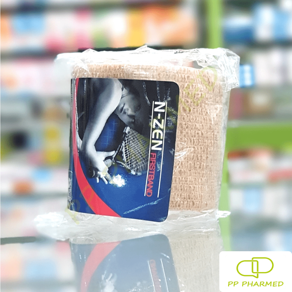 N-Zen Firstband เทปยืดพันแผลมีกาวในตัว | Shopee Thailand