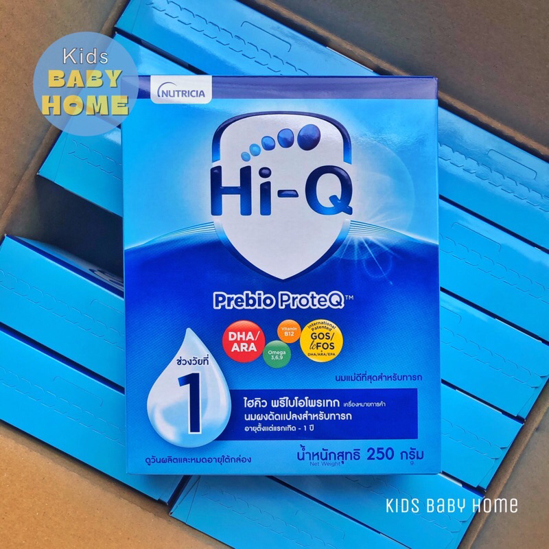 ‼️นมHi-Q สูตร 1 250 g Prebio ProTeQ ไฮคิว 1 250 g สำหรับเด็กแรกเกิด-1 ...