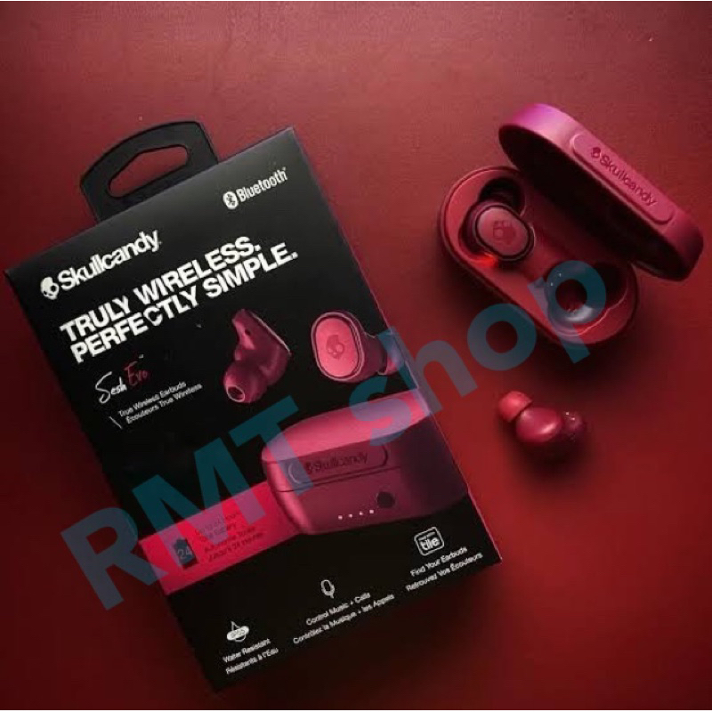 Skullcandy sesh evo หูฟังบลูทูธ หูฟังไร้สาย Headphone Type: True ...