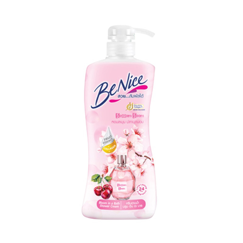 Benice Fruit Essence Collagen บีไนซ์ ครีมอาบน้ำ หัวปั๊ม ขนาด 400 ml ...
