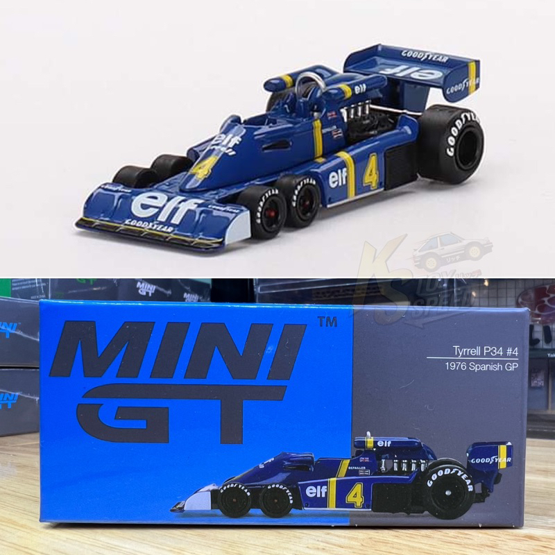 MINI GT Tyrrell P34 #4 1976 Spanish GP | Shopee Thailand