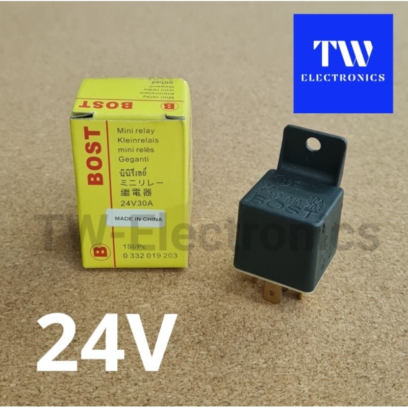 มินิรีเลย์ 24V 5ขา BOST, Relay 24V, Mini Relay | Shopee Thailand
