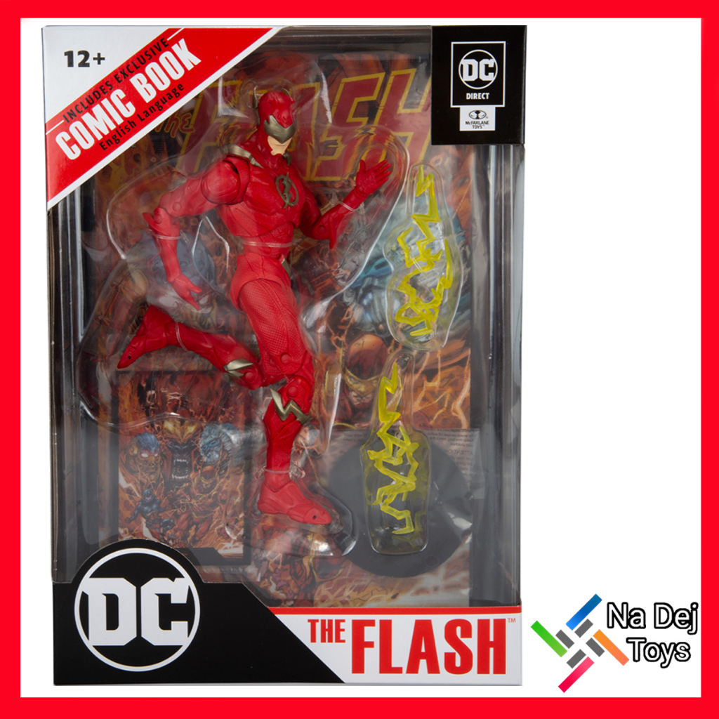 The Flash Comic DC Direct McFarlane Toys 7" Figure ดิ แฟลช คอมิค ดีซีได ...