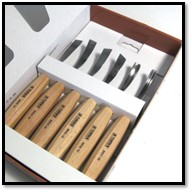 NAREX 894710 - Set of Carving Chisels 6pcs มีดแกะสลักไม้ ชุด 6 เล่ม ...