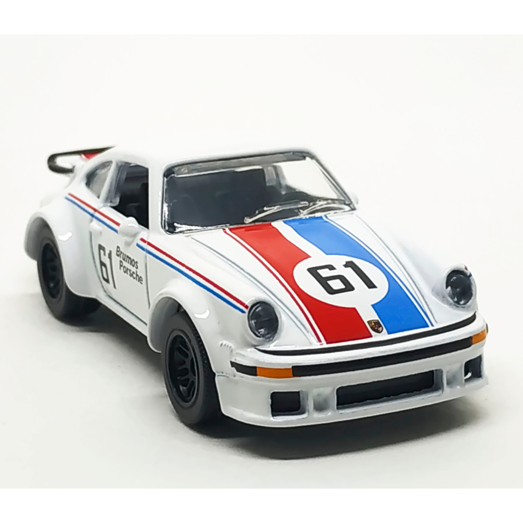Majorette Porsche 934 - 61 Brunos White ล้อ D6CSB Scale 1/57 (8cm) ไม่ ...