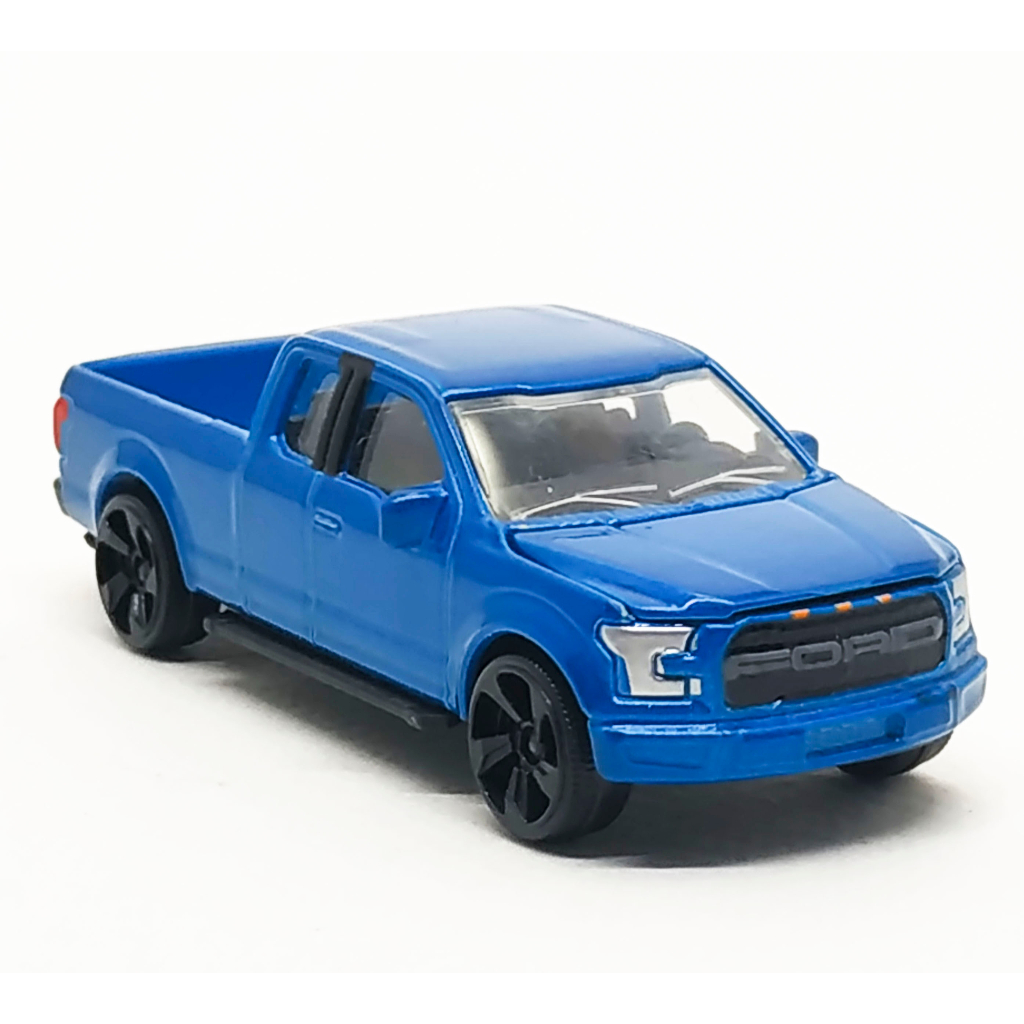 Majorette Ford F 150 Dark Blue ล้อ 5LTSB Scale 1/72 (8cm) ไม่มี package ...