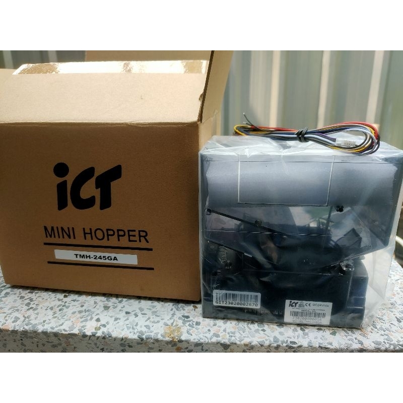 mini hopper มินิโฮปเปอร์จ่ายเหรียญ 24V ยี่ห้อ ict ของใหม่ | Shopee Thailand