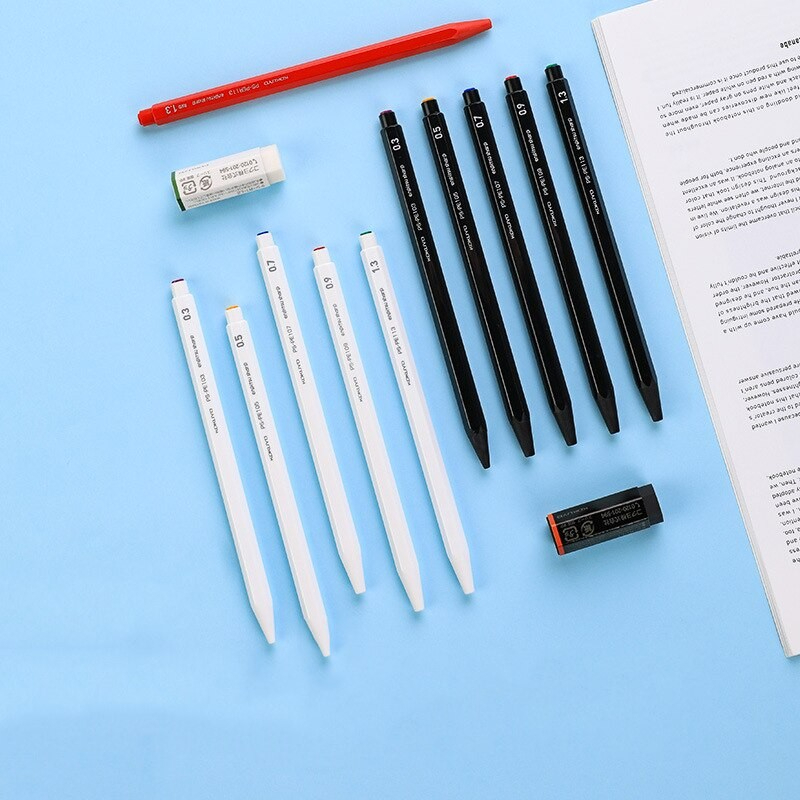 KOKUYO Enpitsu Sharp ดินสอกด ขนาด 0.3 / 0.5 / 0.7 / 0.9 / 1.3 มม. ของแท้!!! จากประเทศญี่ปุ่น ...