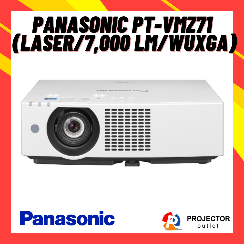 โปรเจคเตอร์ Panasonic PT-VMZ71 (Laser/7,000 lm/WUXGA) | Shopee Thailand