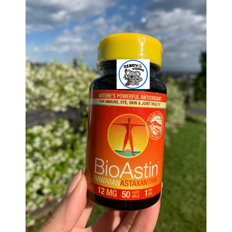 BioAstin Astaxanthin 12 mg 50 เม็ด | Shopee Thailand