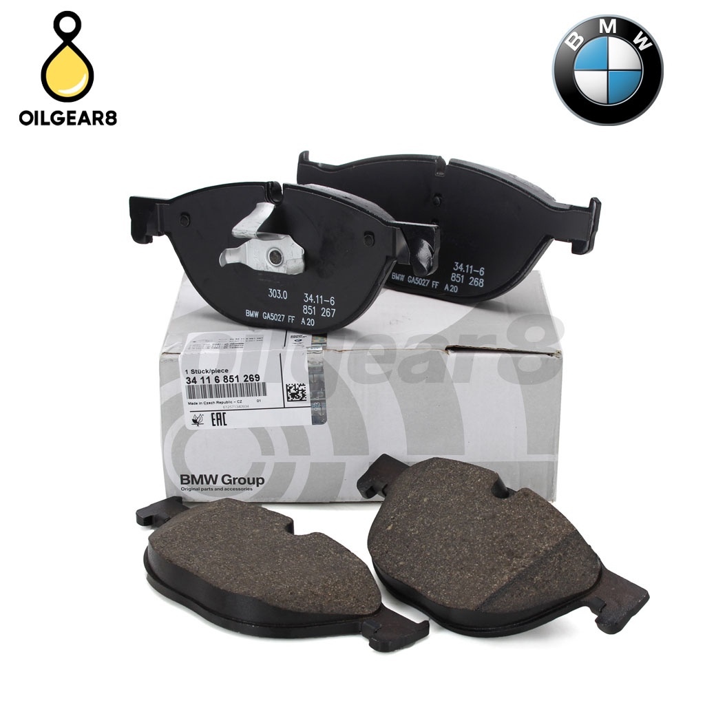BMW แท้ ผ้าเบรคหน้า F01 F02 F03 F04 เบอร์ 34116851269 34116775322 ...
