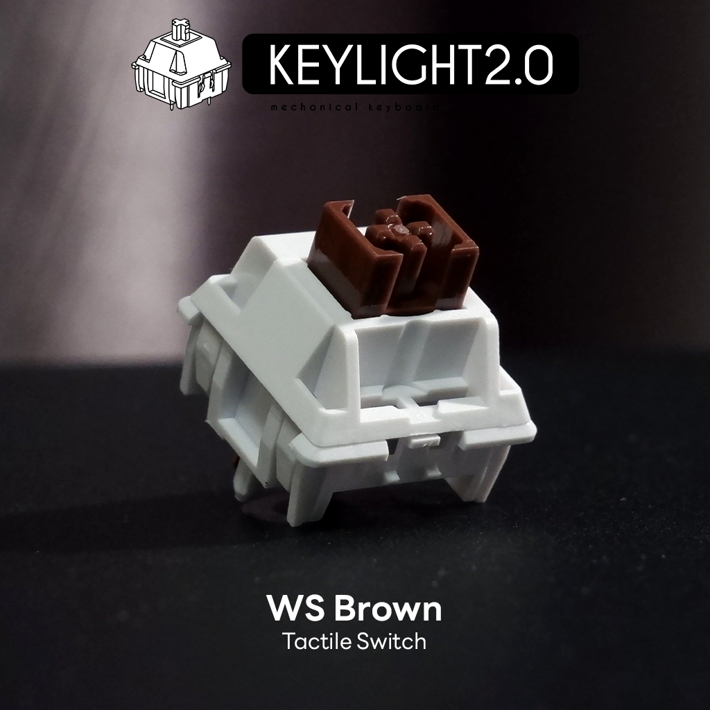 WS Switch Series By Wuque Studio | Factory Lube สวิตช์คีย์บอร์ด (1 ตัว ...