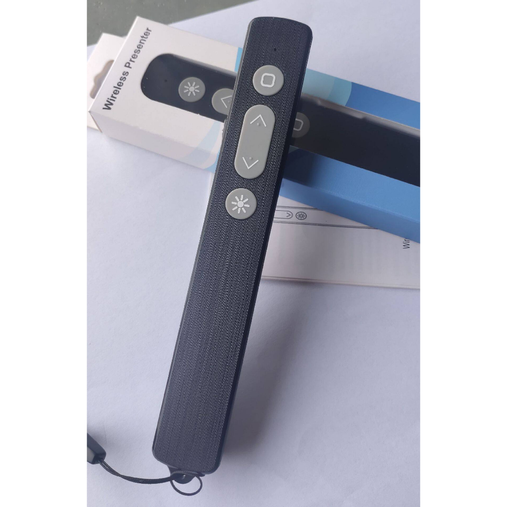 2.4GHz Wireless Presenter USB Remote Control Presentation Mouse Pointer ...