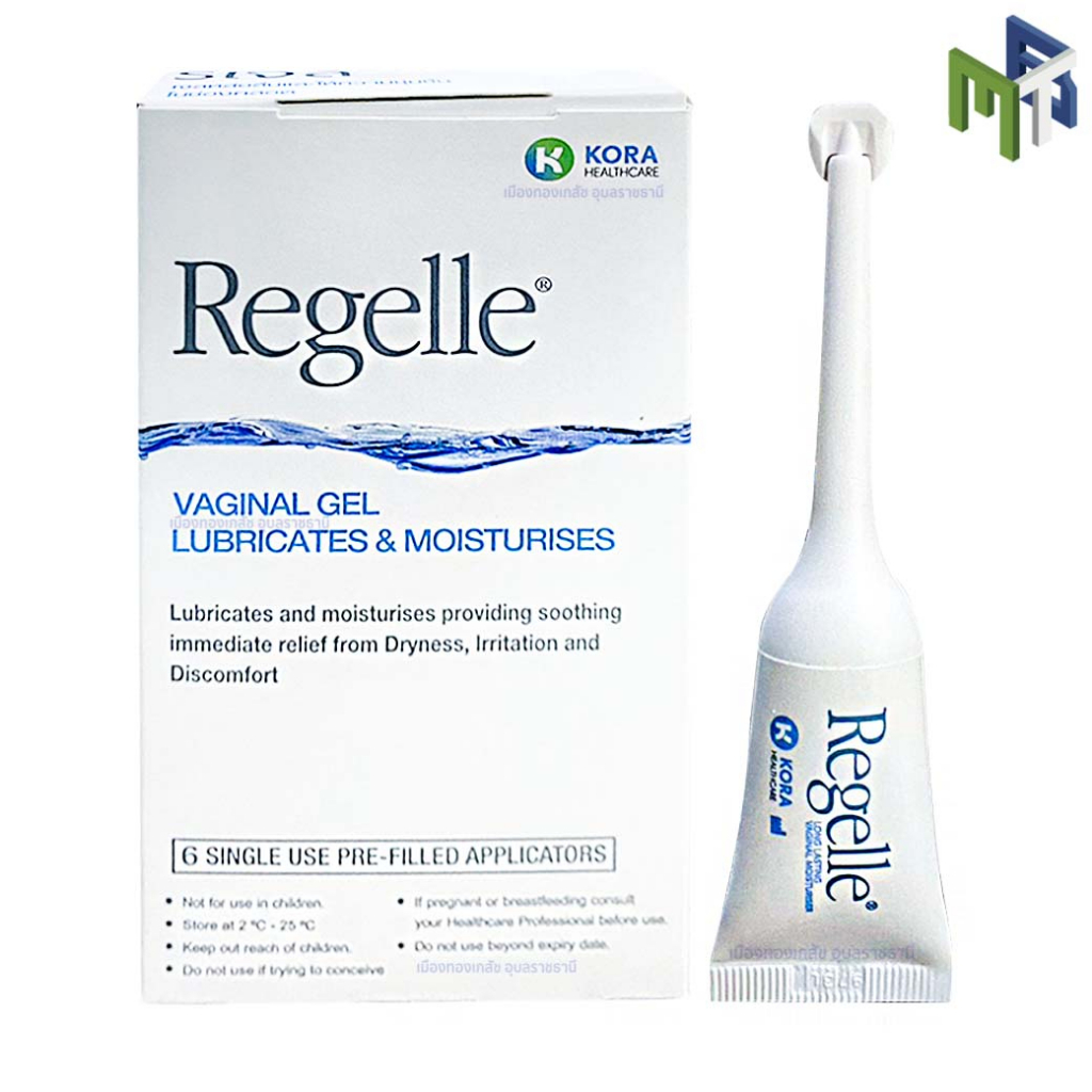 REGELLE VAGINAL MOISTURISER 5g. รีเจล เจลเพิ่มความชุ่มชื้น ใช้ง่าย ปลอดภัย ไม่ผสมฮอร์โมน 1กล่อง ...