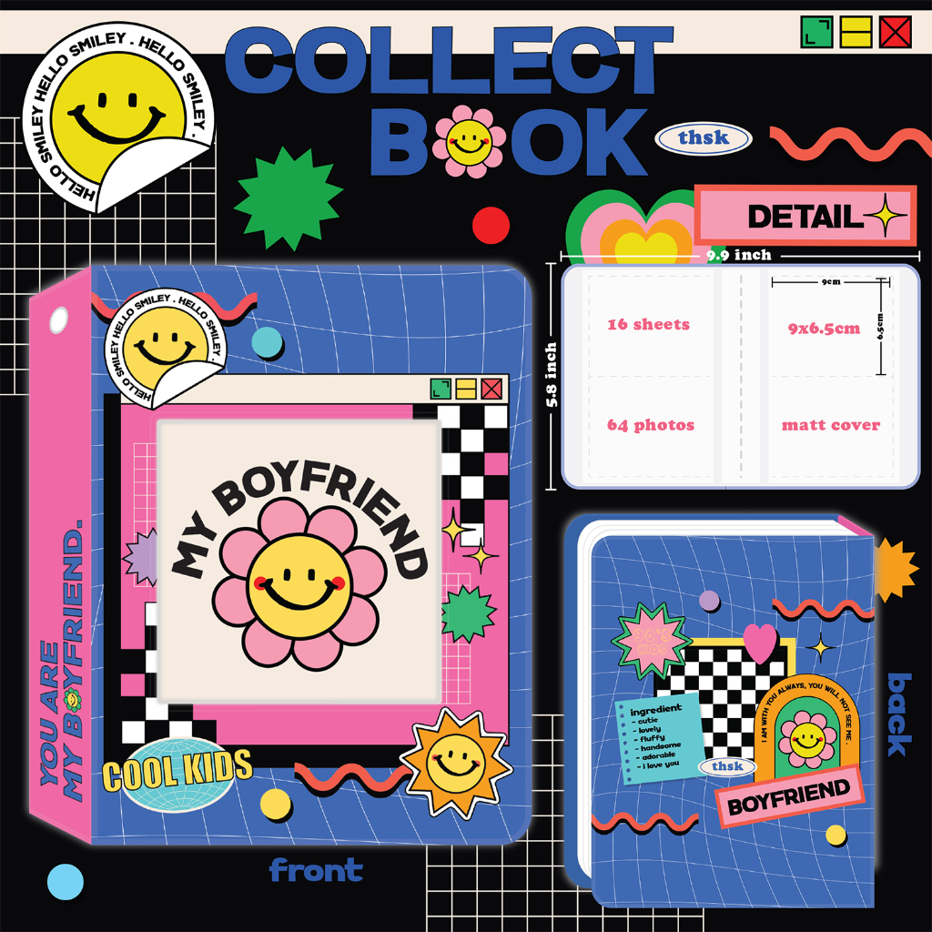 Collect Book "My Boyfriend" สมุดสะสมการ์ด สมุดสะสมรูป | Shopee Thailand