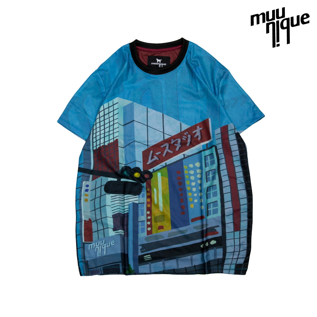 MUUNIQUE JP.T-shirt เสื้อยืด รุ่น Muunique City | Shopee Thailand