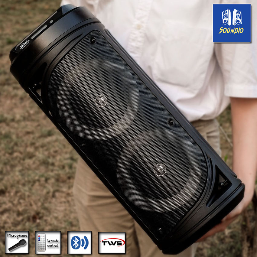 ของแถมจัดเต็ม ลำโพงบลูทูธ ZQS6212 ดอกลำโพง 6.5 นิ้ว แถมฟรีไมค์โครโฟน รีโมท ระบบไฟLED เสียงดัง ...