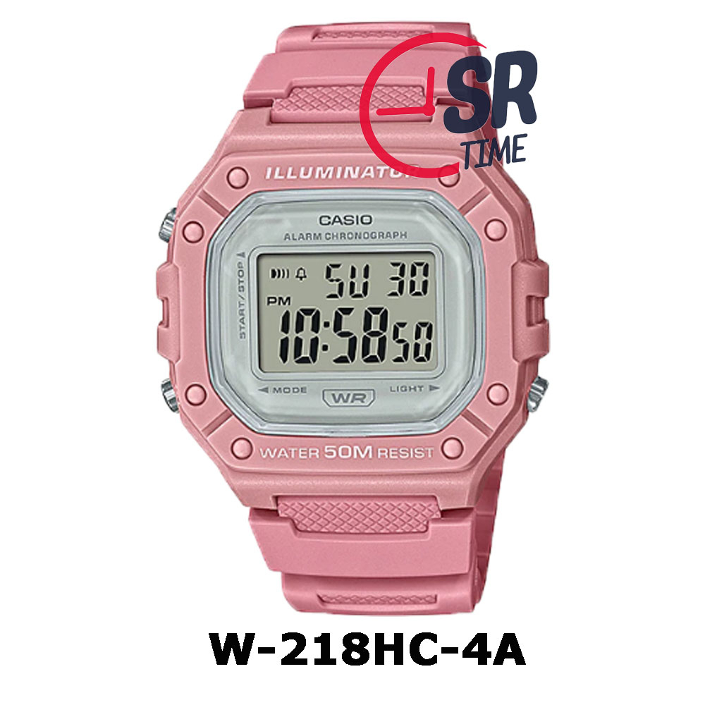 CASIO ของแท้ รุ่น W-218HC W-218HD W-218H W-219H นาฬิกาผู้ชาย นาฬิกา ...