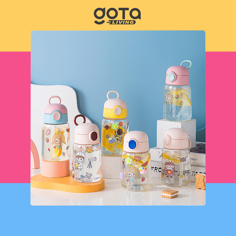 ถ้วยน้ำเด็กอนุบาลถ้วยพลาสติกน่ารักการ์ตู | Shopee Thailand