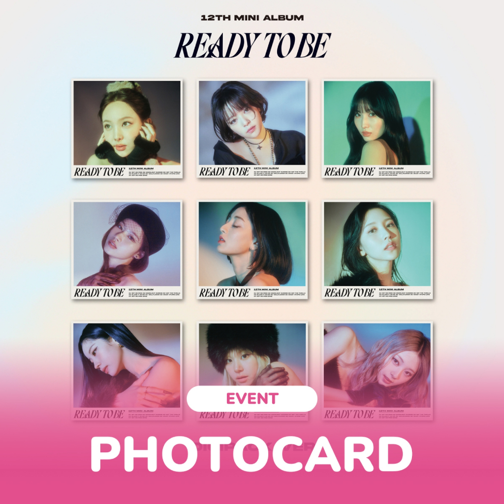 TWICE - READY TO BE / 12TH MINI ALBUM (Digipack Ver.) - Random ver ...