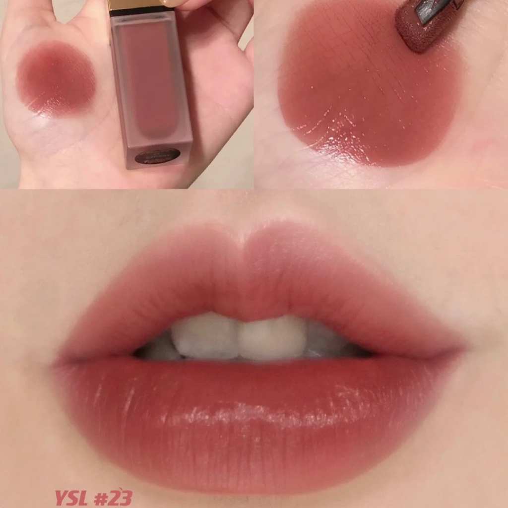 แท้ 💯% 】YSL Yves Saint Laurent Water Stain & Velvet Matte&Glaze ...
