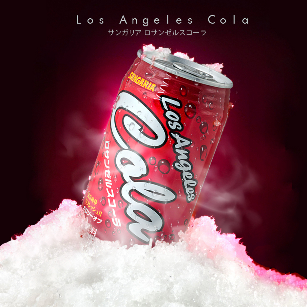 Los Angeles Cola by Sangria Japan น้ำอัดลมโคล่าลอสแอนเจลิส รสเข้ม อร่อย ...