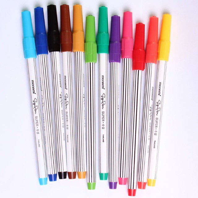 Monami super signpen / signpen 351 I ปากกาสีน้ำ | Shopee Thailand