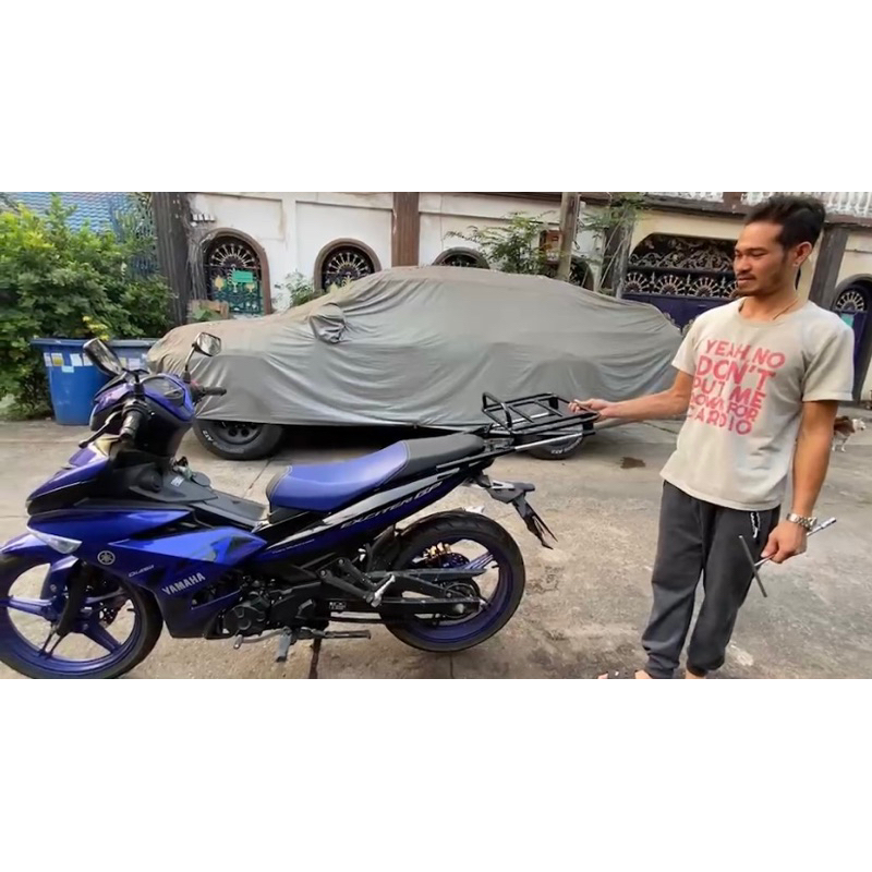 แร็คท้ายแบบสไลค์Exciter gp150-155ตรงรุ่น | Shopee Thailand