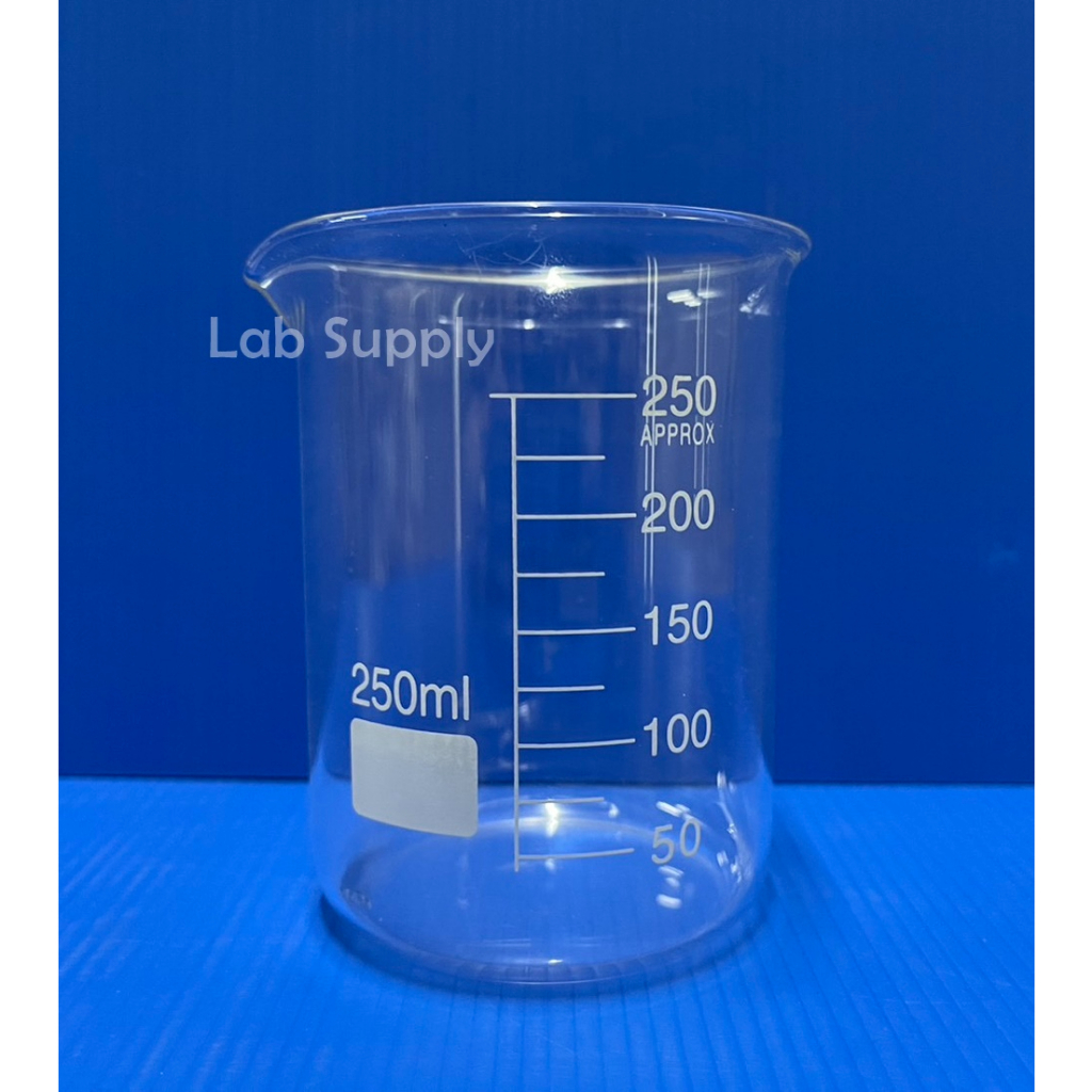 Czech_Beaker Low Form 250, 600, 1000 ml., บีกเกอร์แก้ว เนื้อแก้ว ...