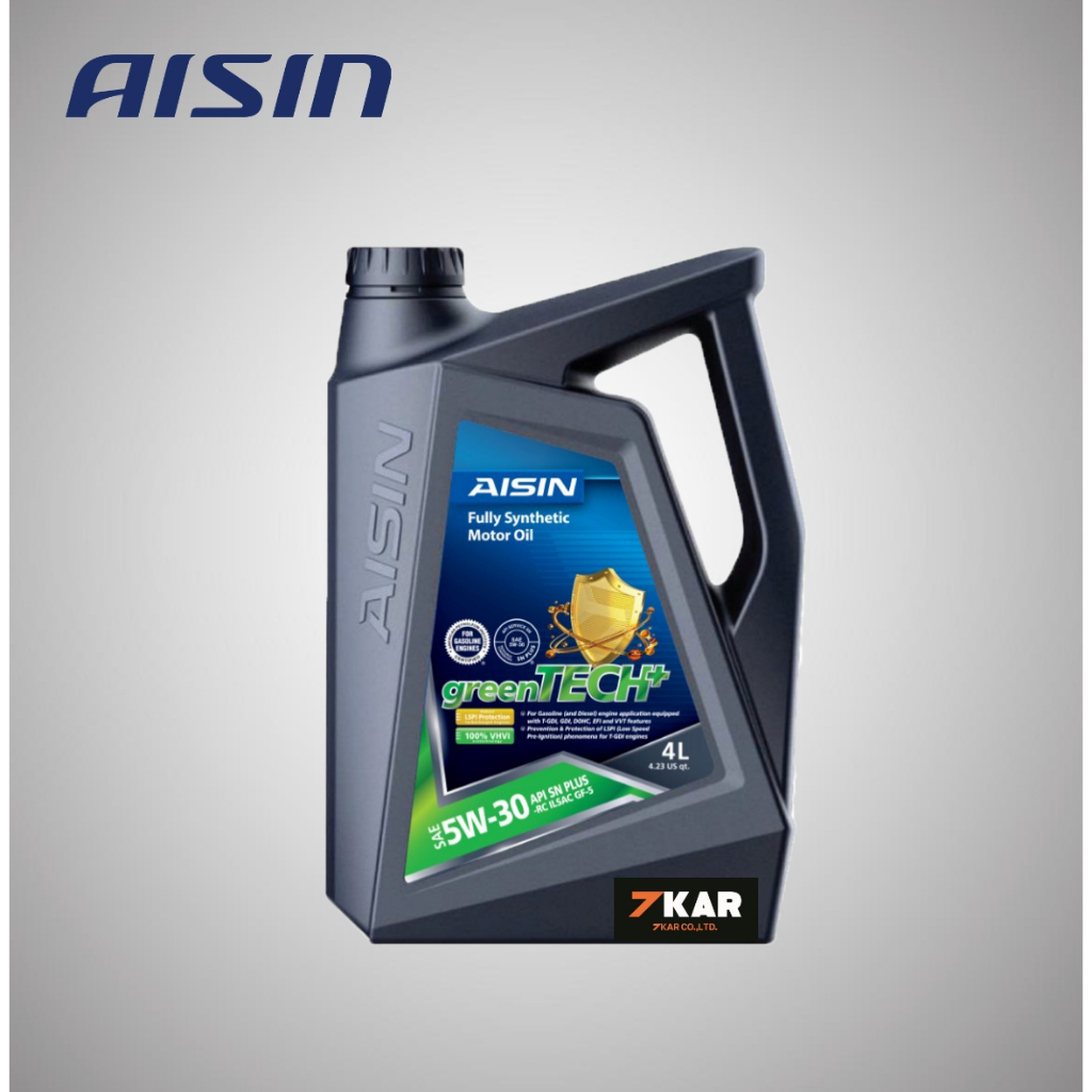 AISIN greenTECH+ 5W-30 SN PLUS | Shopee Thailand