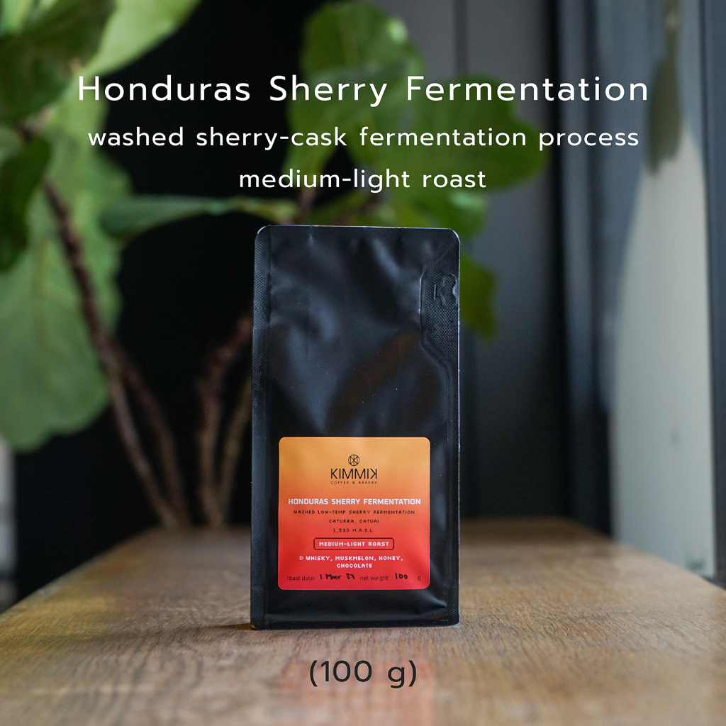 KIMMIK เมล็ดกาแฟ Honduras Sherry Fermentation (100 กรัม) | Shopee Thailand