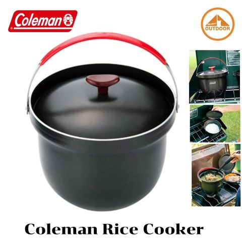 Coleman Aluminum Rice Cooker หม้อหุงข้าวโคลแมน | Shopee Thailand
