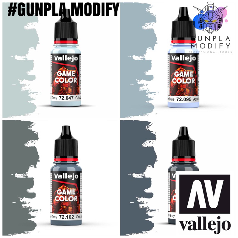 Vallejo New Game Color สีอะคริลิคสูตรน้ำ เฉดสีแนวแฟนตาซี | Shopee Thailand