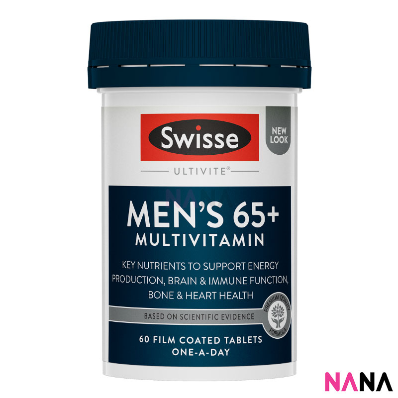 Swisse Men's Ultivite 65+ Multivitamin 60 Tablets วิตามินรวมสำหรับ ... Swisse Men's Ultivite 65+ Multivitamin 60 Tablets วิตามินรวมสำหรับ ...