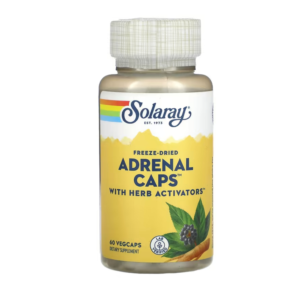 Solaray Adrenal Caps 60 VegCaps | Shopee Thailand