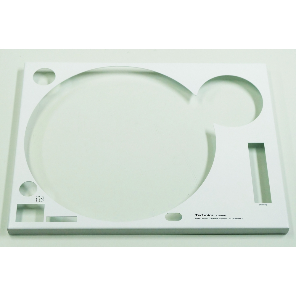 Technics White Face Plate For SL-1200 MKII (New) | Shopee Thailand