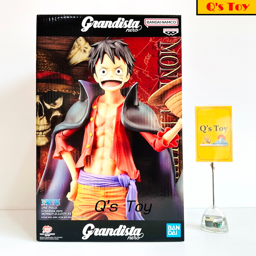 ลูฟี่ [มือ 1] GRANDISTA NERO ของแท้ - MONKEY D. LUFFY GRANDISTA NERO #2 BANPRESTO ONE PIECE วันพ ...