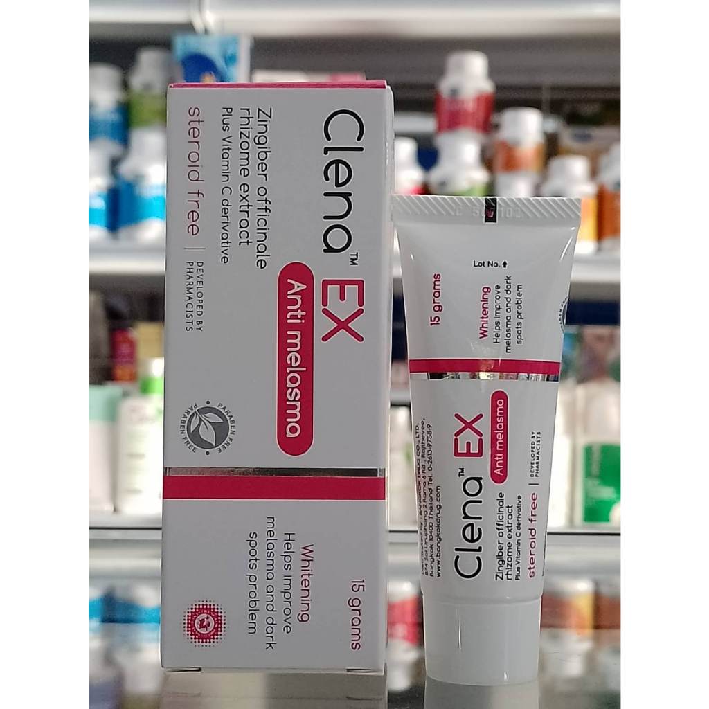 Clena Ex Anti melasma 15 g ครีมลดฝ้า กระ ลดจุดด่างดำ หมองคล้ำ ช่วยบำรุง ...