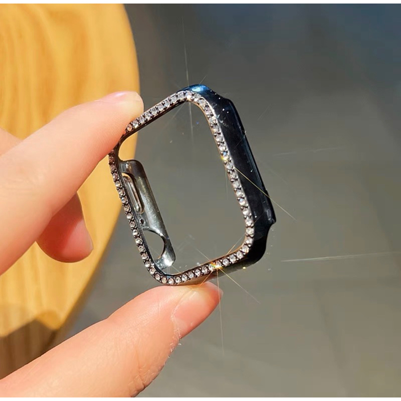 เคส เพชร diamond iwatch 8 7 6 Se 5 ขนาด 40 /41/44/45mm case smart watch ...