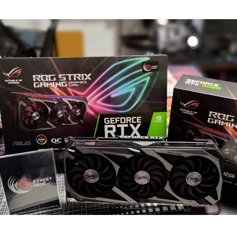 ROG STRIX GAMING RTX3060 12 GB GDDR6X OC EDITION | Shopee Thailand