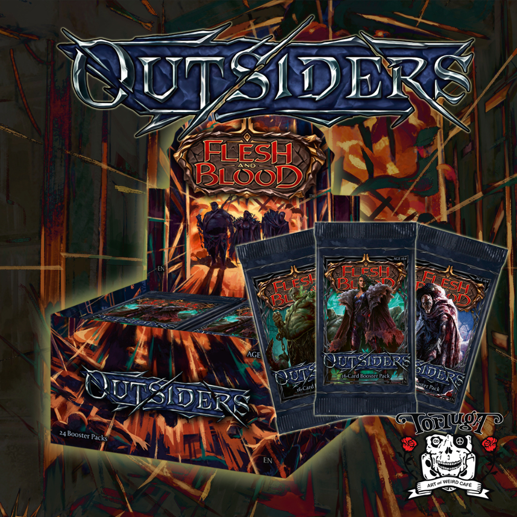 Flesh and Blood TCG : Outsiders Booster Box Card Game การ์ดเกมแท้ 100% ...