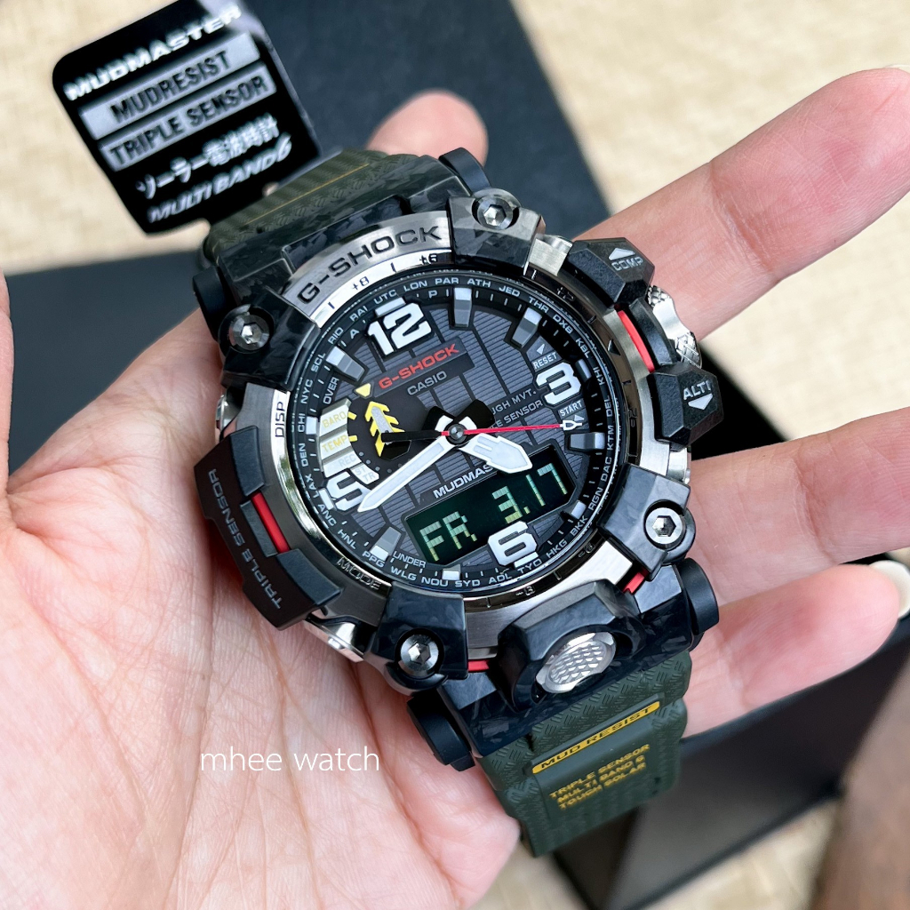 G-shock Mudmaster GWG-2000 bluetooth Carbon Coreguard Master of G ...